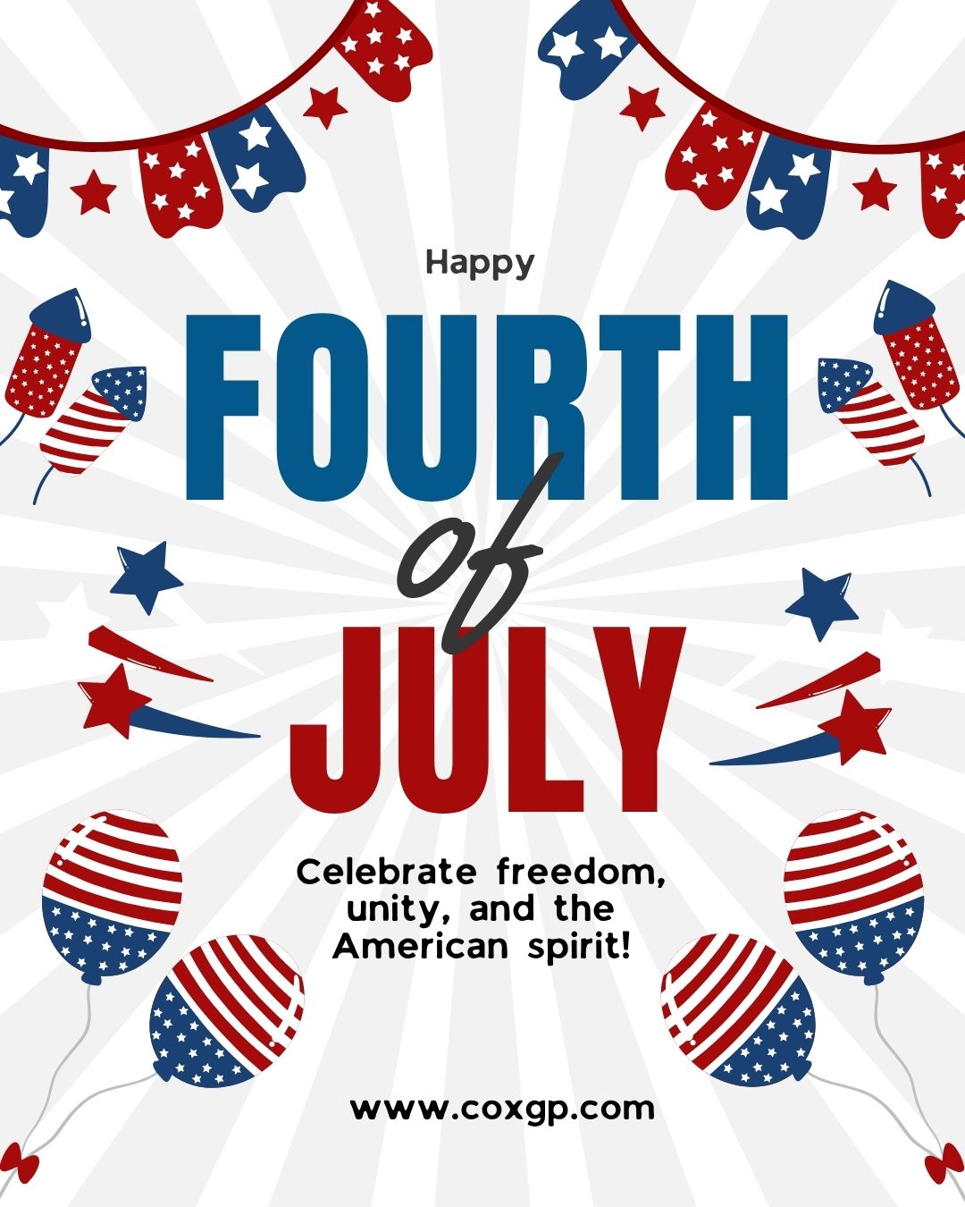 Independence Day Greetings from Cox Group - Cox Group